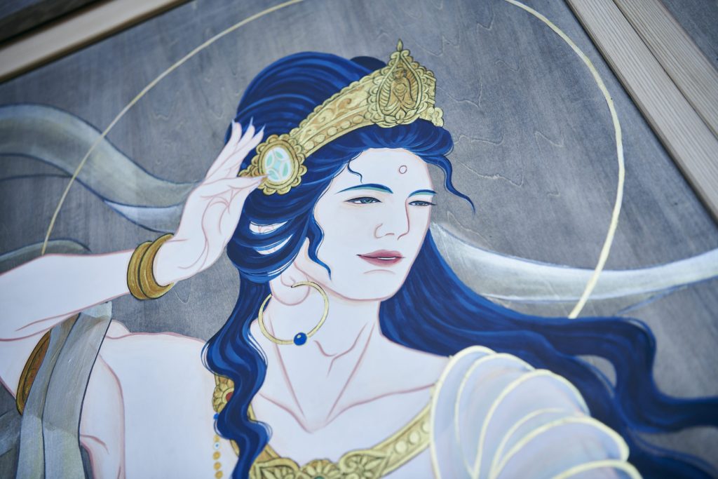 御仏偉人群降臨之絵巻 | Mihotoke Ijin Kourin no Emaki – Ryoko Kimura Art Works